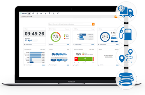Fleet tracking software UK | Masternaut Connect